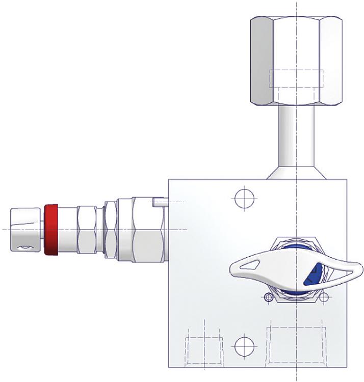 AS-Schneider - 2 Valve Manifolds PL Type (L-Shaped)