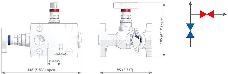 AS-Schneider - 2 Valve Manifolds H2A Type