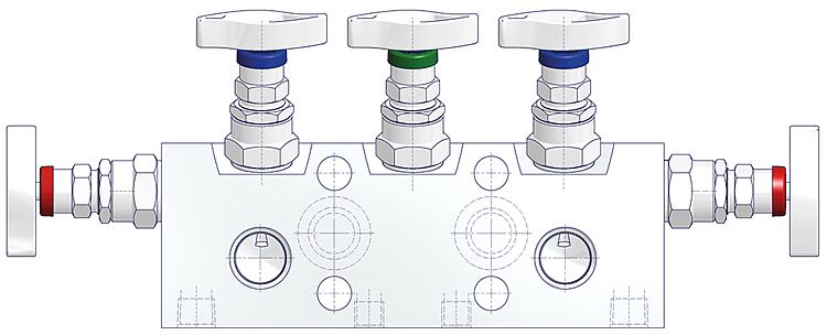 AS-Schneider - 5 Valve Manifolds W5GA Type