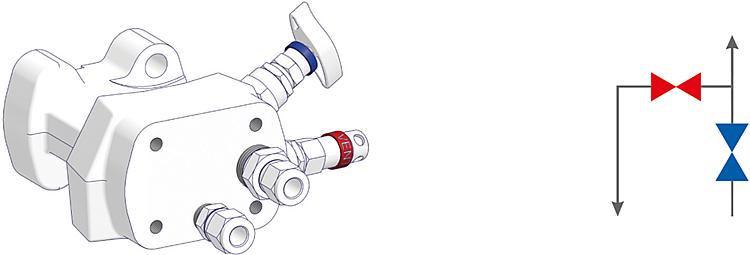 AS-Schneider - 2 Valve Manifolds D Type